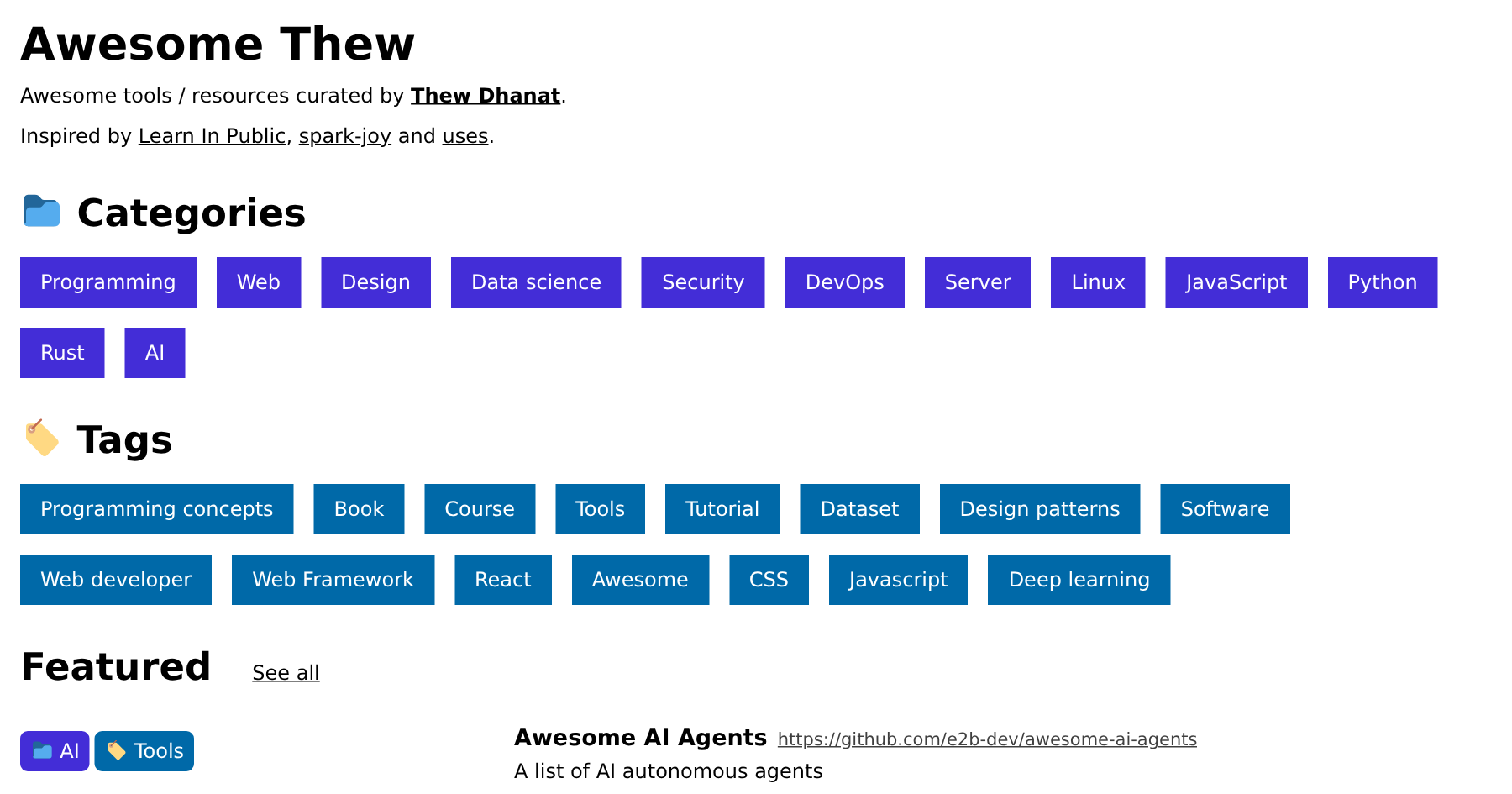 Awesome Thew | Thew Dhanat